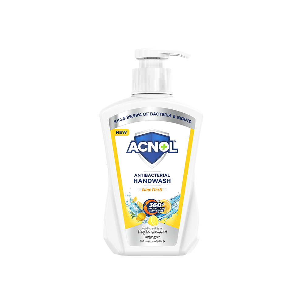 ACNOL Antibacterial Handwash (Lime Fresh) 200ml - Herlan