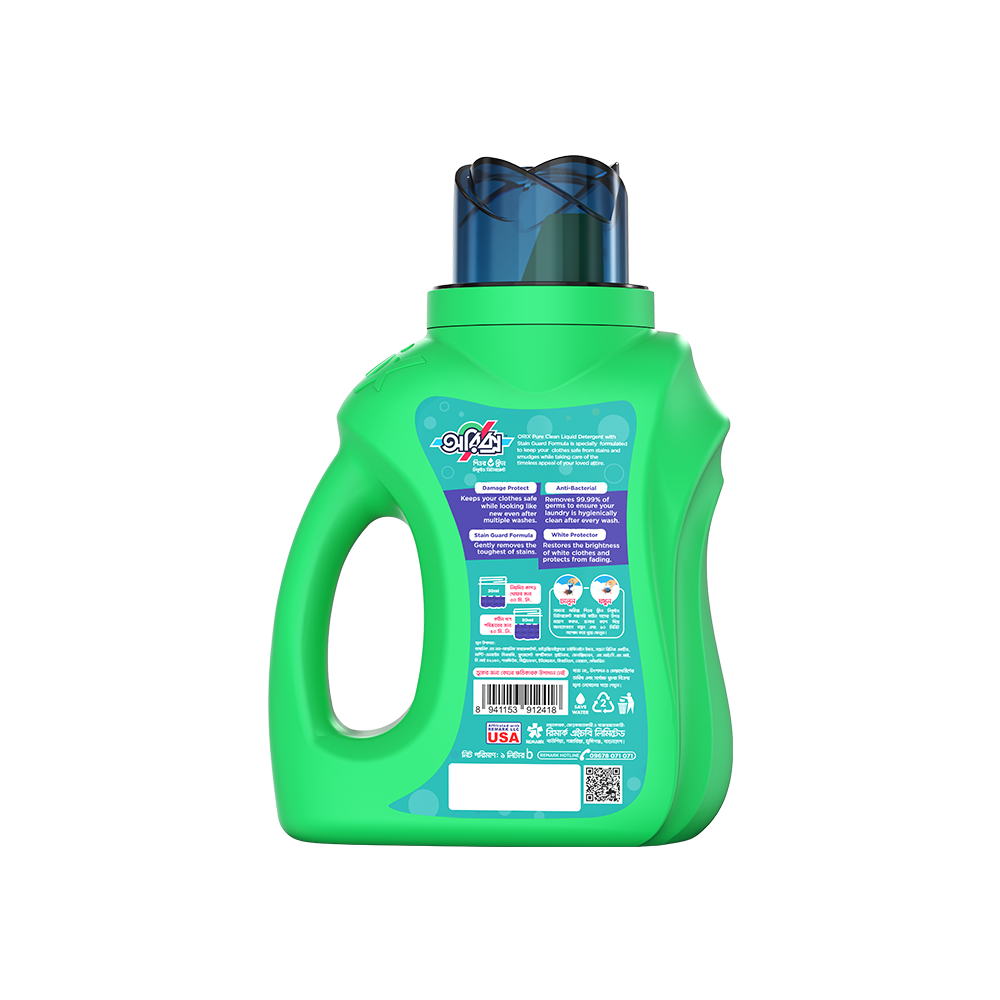 Orix Pure Clean Liquid Detergent (Lemon & Jasmine) - Herlan