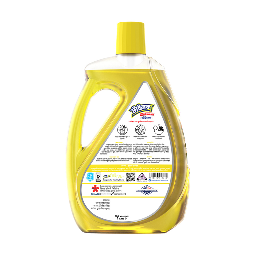 Tylox Liquid Floor Cleaner Citron Fresh 1000ml - Herlan