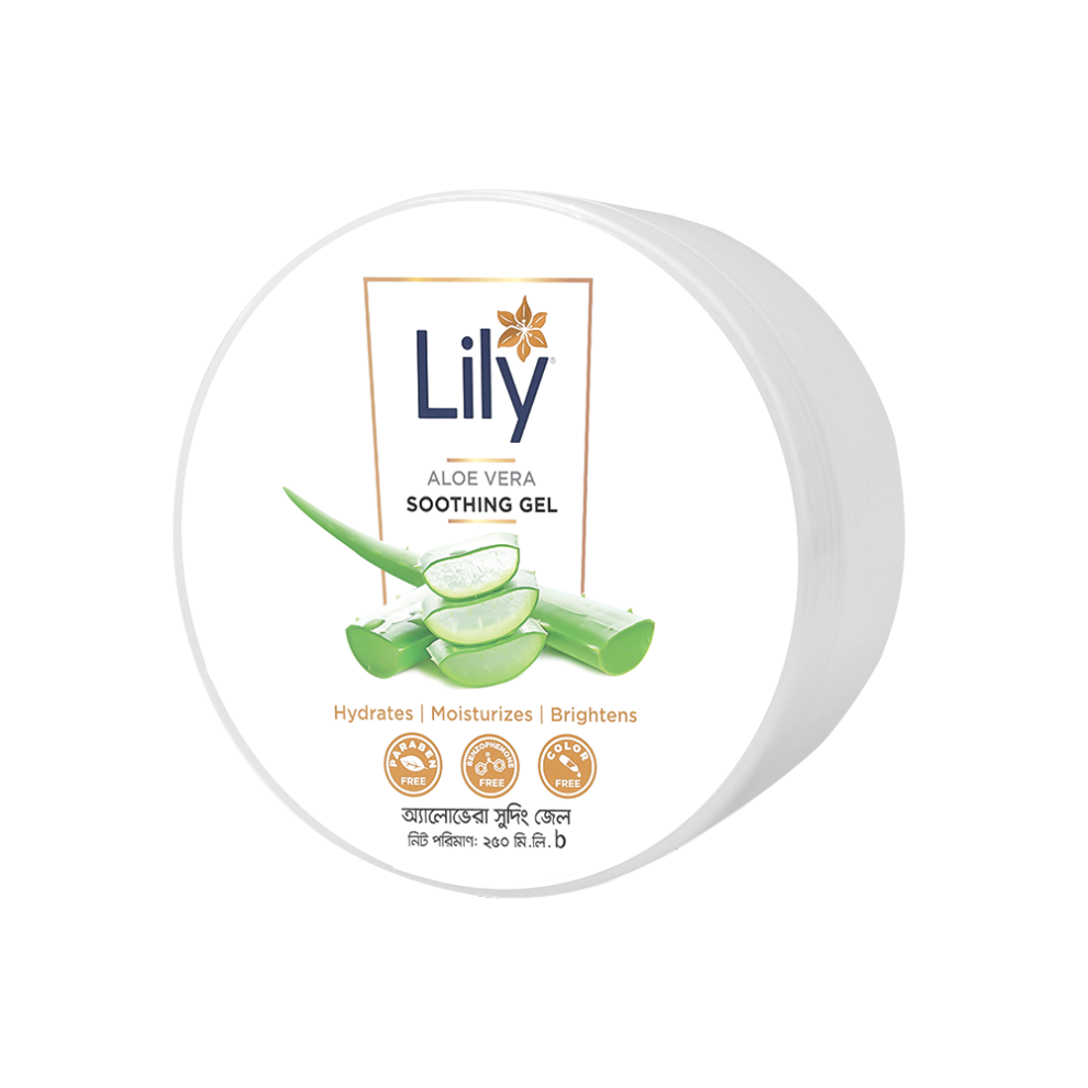 Lily Aloe Vera Soothing Gel 250ml - Herlan