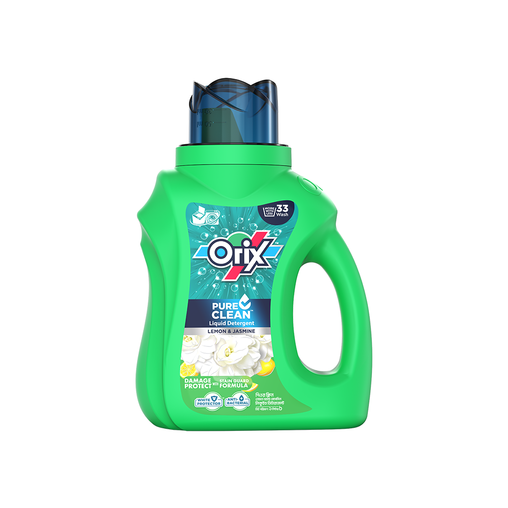 Orix Pure Clean Liquid Detergent (Lemon & Jasmine) - Herlan