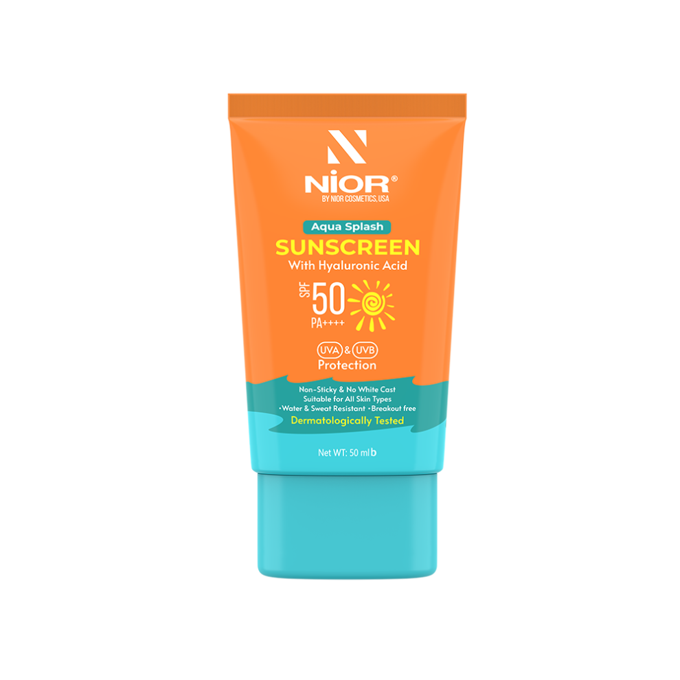 Nior Aqua Splash Sunscreen SPF 50 PA++++ | 50ml